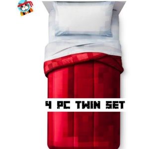 Minecraft | Bedding | Kids 4 Piece Minecraft Twin Comforter Set | Poshmark